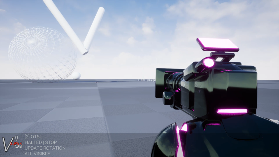 V8 Super Cam: True First Person Dynamic Action Camera System ...